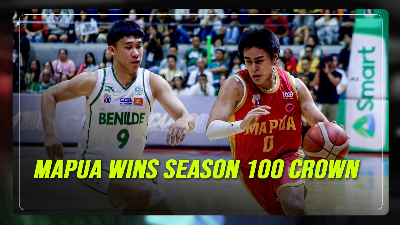 Mapua Cardinals take down CSB Blazers for NCAA 100 championship | ABS-CBN News - YouTube