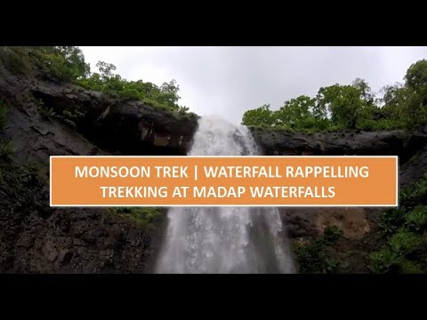 Monsoon Trek | Waterfall Rappelling | Trekking At Madap Waterfalls ...