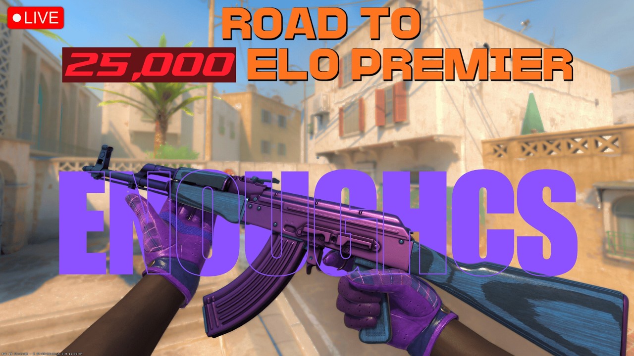 🔴LIVE CS2 | ROAD TO 25k ELO PREMIER | !twitch 🔴 - YouTube