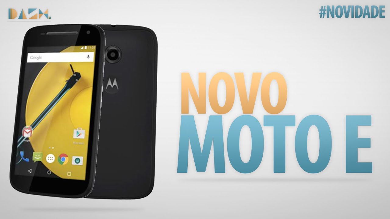 Motorola lança novo Moto E - Dash. - YouTube
