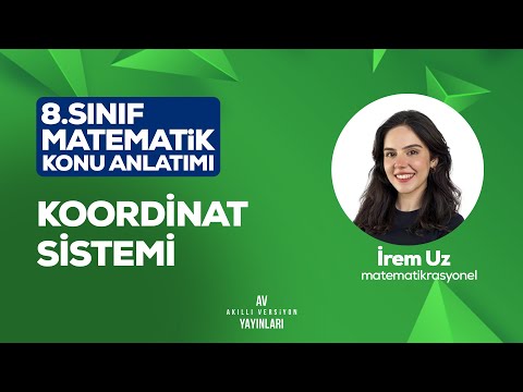 Av Yayınları | 8.Sınıf Matematik Konu Anlatımı | Koordinat Sistemi