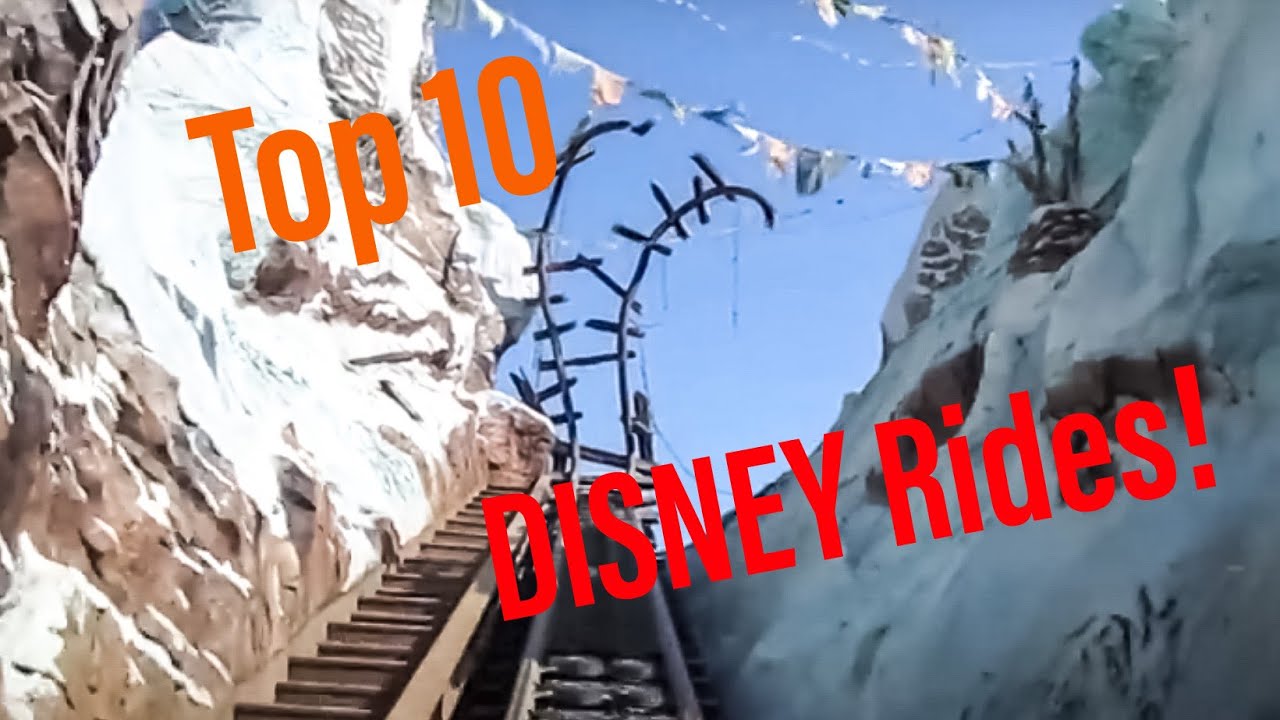 Top 10 Best Rides at Walt Disney World 2020! (In my opinion) - YouTube