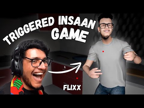 Playing Indian Youtuber Triggered Insaan Game | Flixx - YouTube