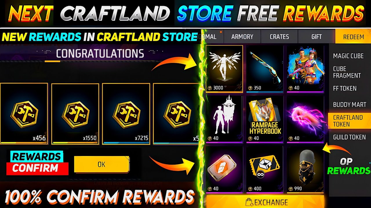 next craftland store free rewards - YouTube