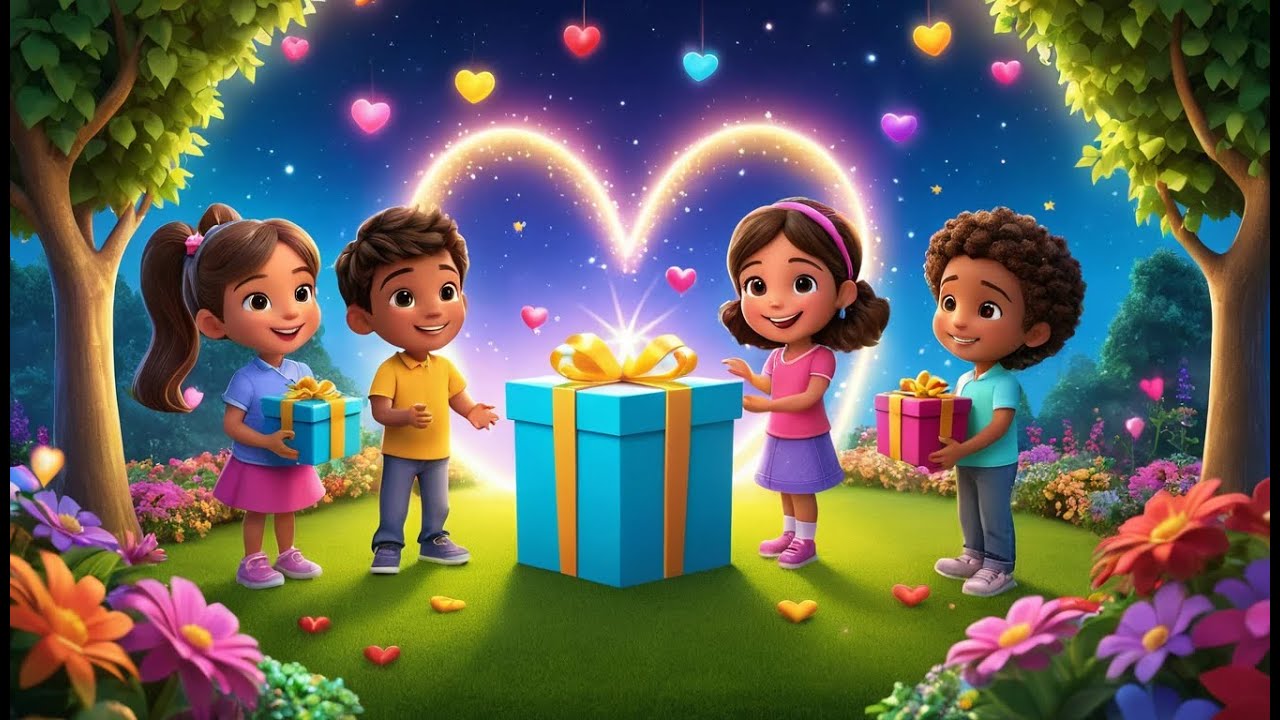 Friends Make Me Smile | Friendship and Positivity Song for Kids ...