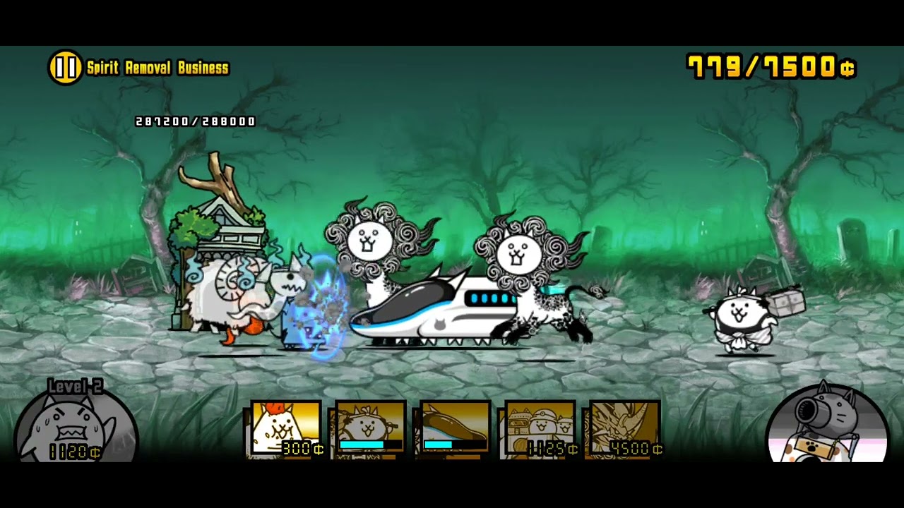 Battle Cats Spirit Removal Business - #01 Ghost Panic Stage 7 - YouTube