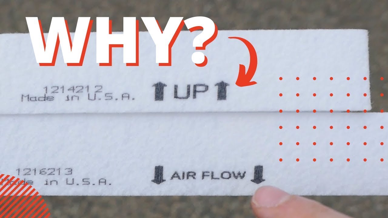 The Difference Between "Up" Arrows and "Air Flow Direction" Arrows ...