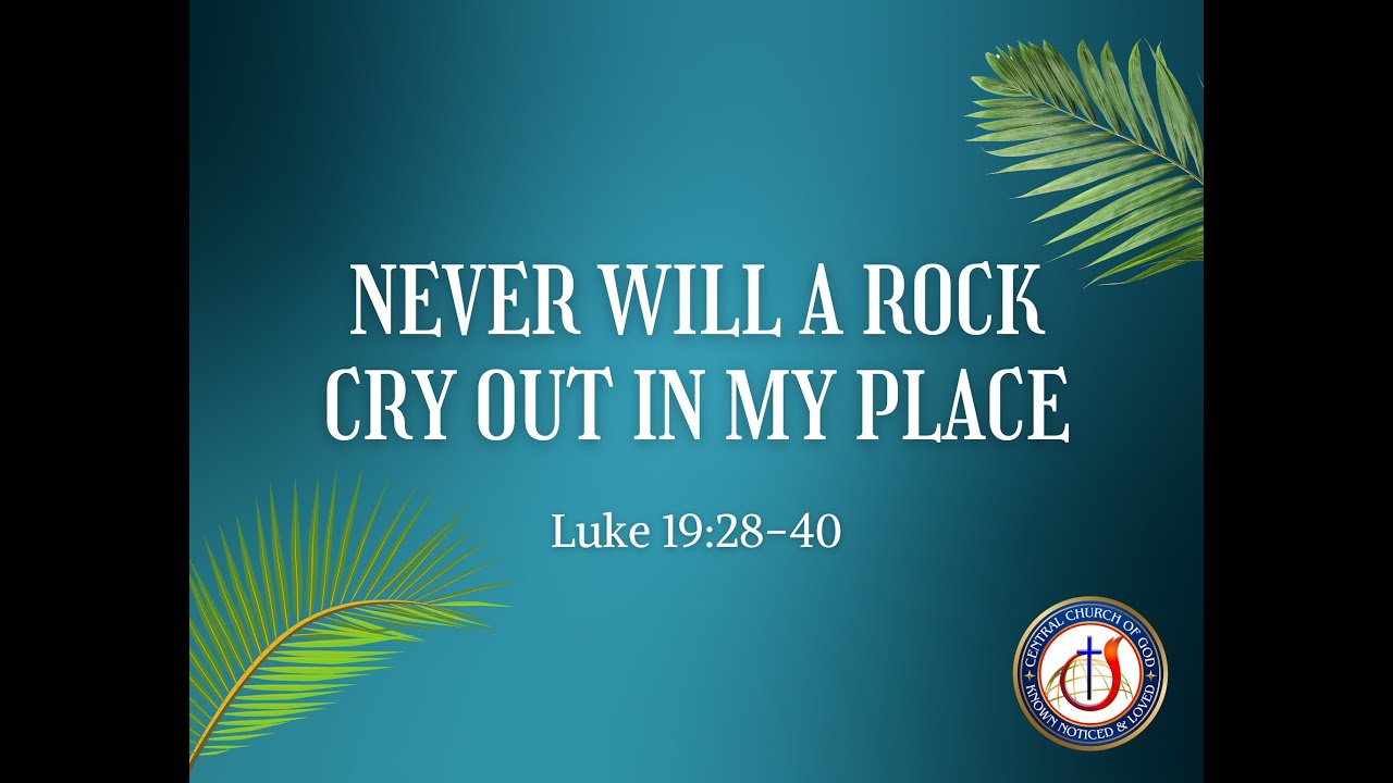 Central Church of God 4-13-25 Sunday Morning Pastor Michael Harwell ...