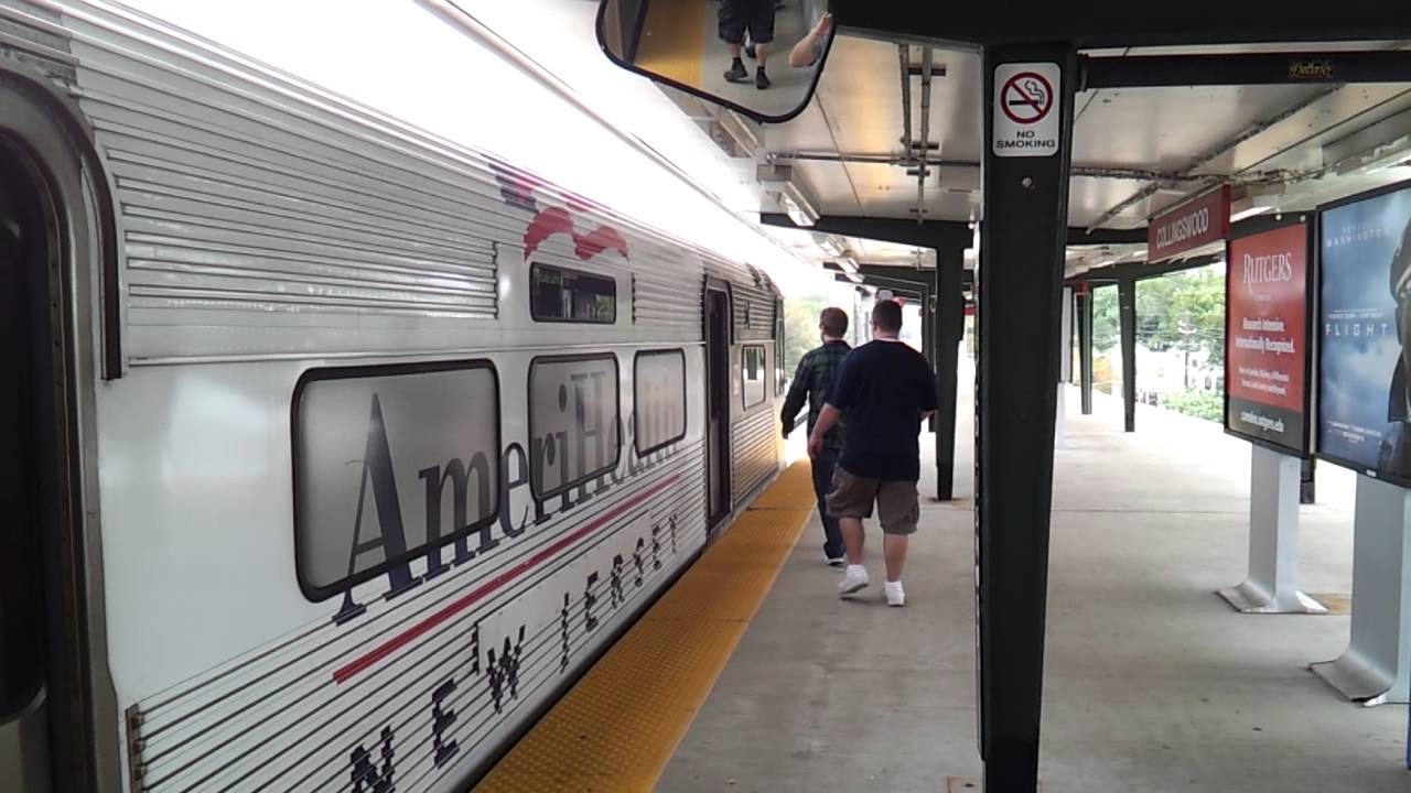 Patco High Speed Line train, Collingswood - YouTube