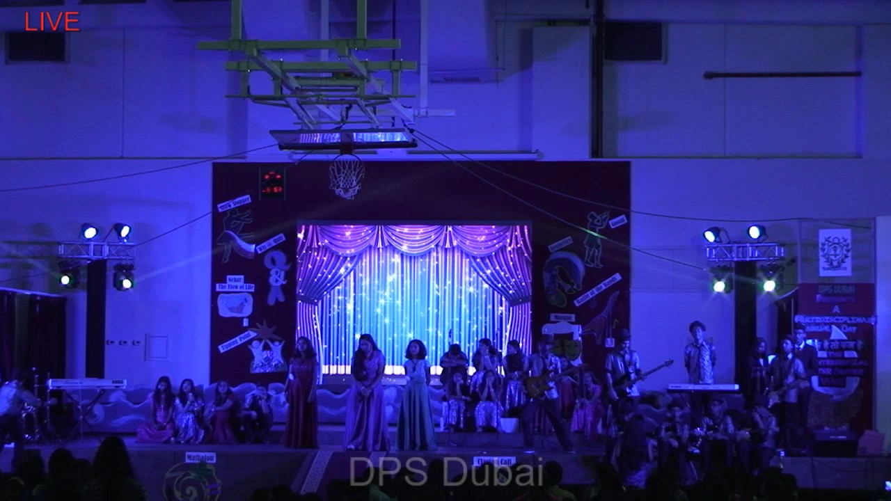 DPS Dubai Annual Day VI-VIII 2016 - YouTube