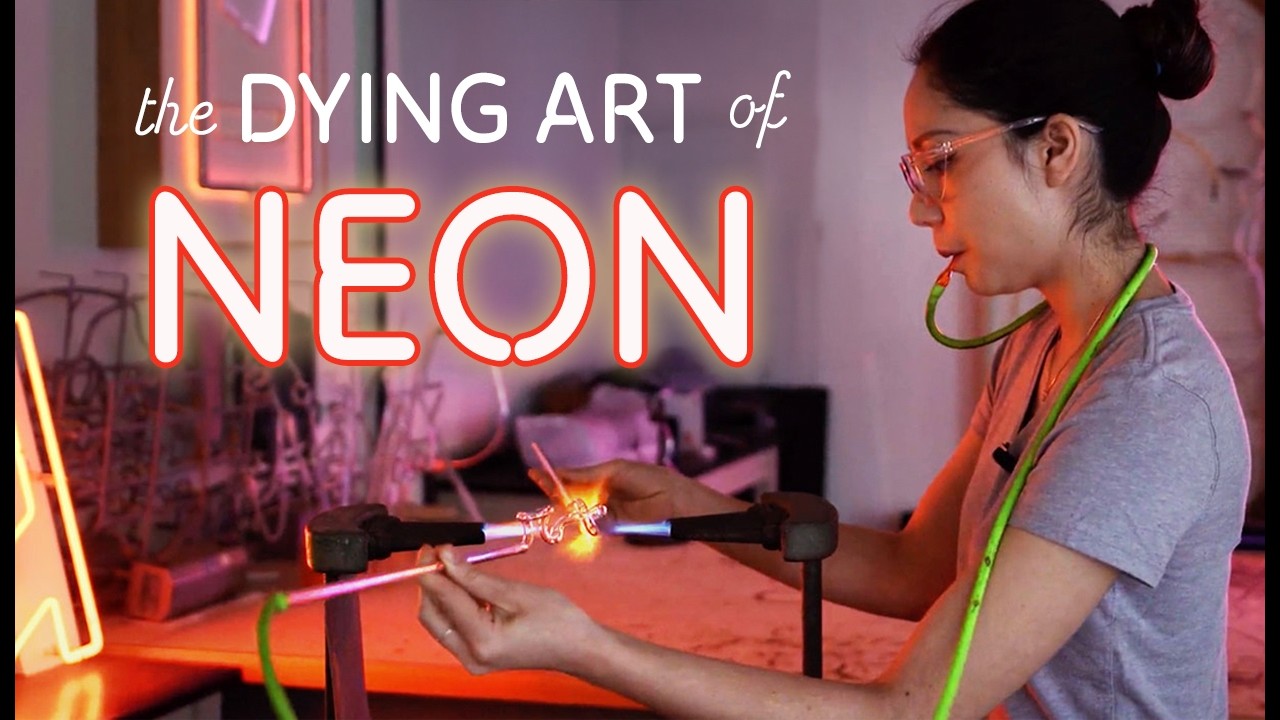 Learning to BEND NEON! - YouTube