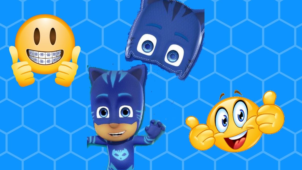 How to make paper cat boy mask and bracelet - YouTube