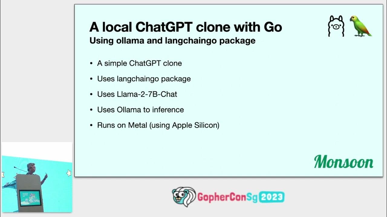 Go and LLMs - GopherCon SG 2023 - YouTube