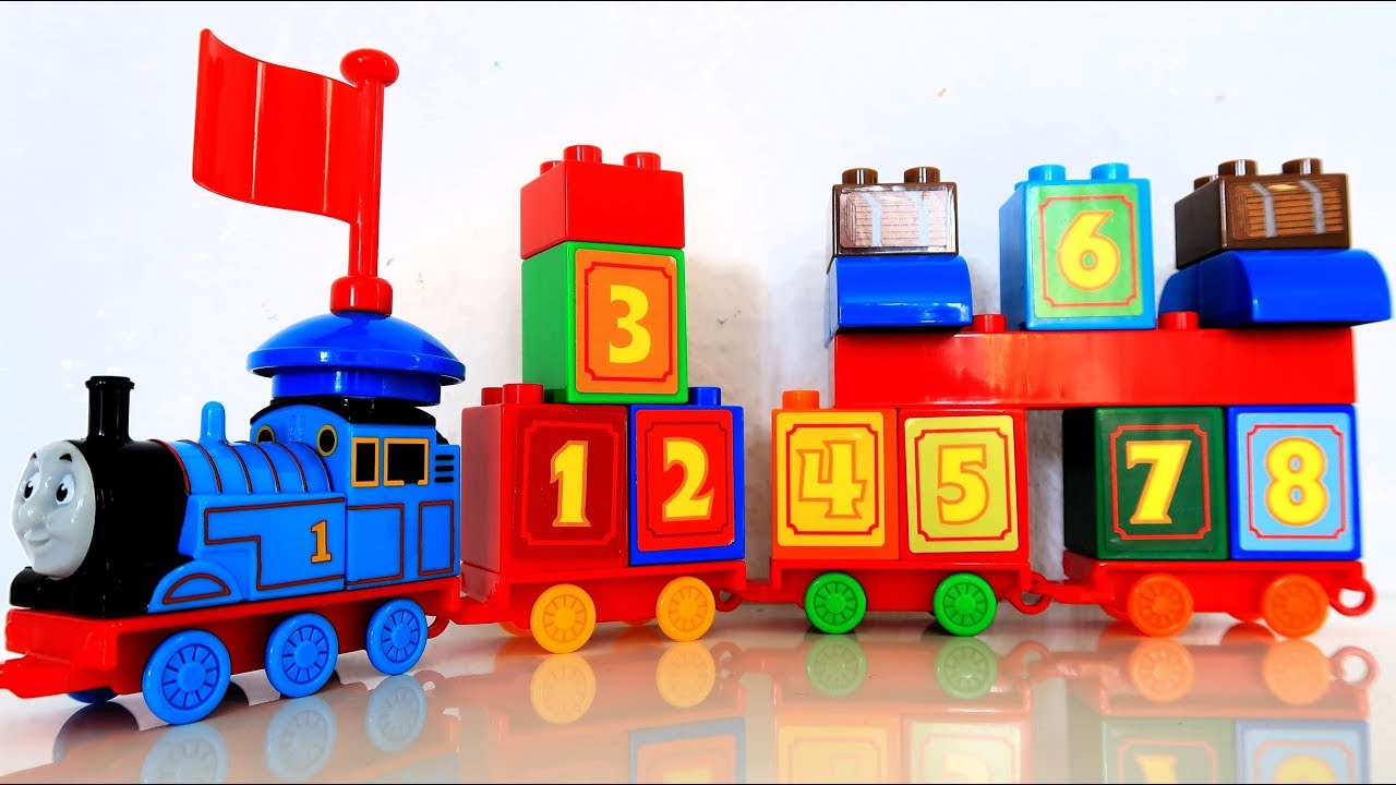 Thomas and Friends 123 Train Mathematics for kids - YouTube