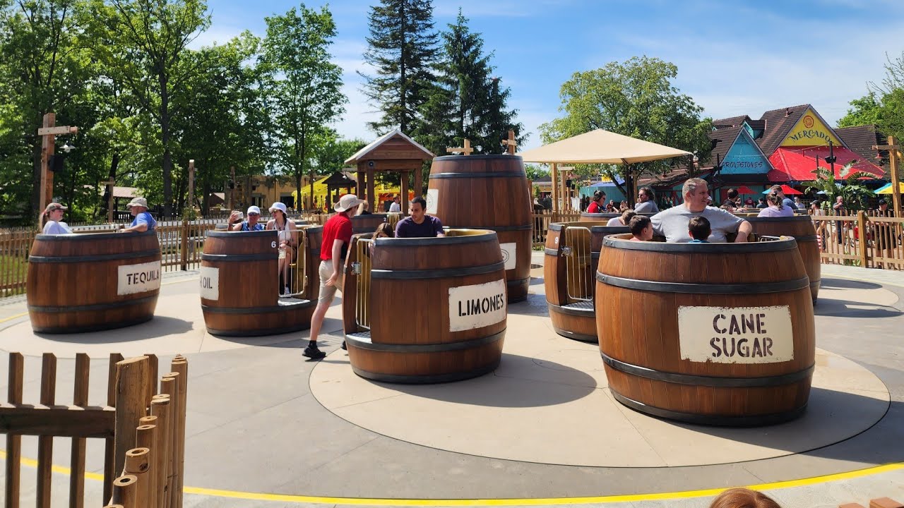 brand new Cargo Loco ride at Kings Island (May 27th, 2023) - YouTube