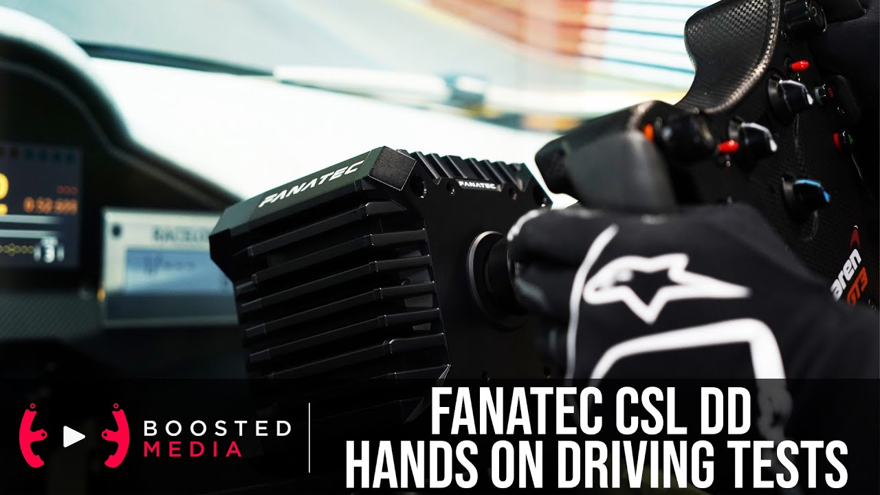 HANDS ON with the Fanatec CSL DD - Detailed First Look & Driving Tests ...