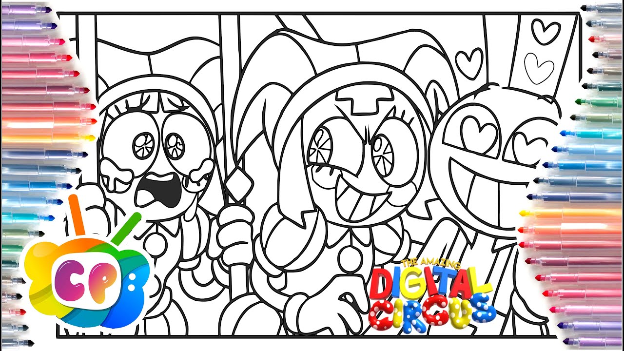 EVIL POMNI FALL in LOVE The Amazing Digital Circus/ The amazing digital ...