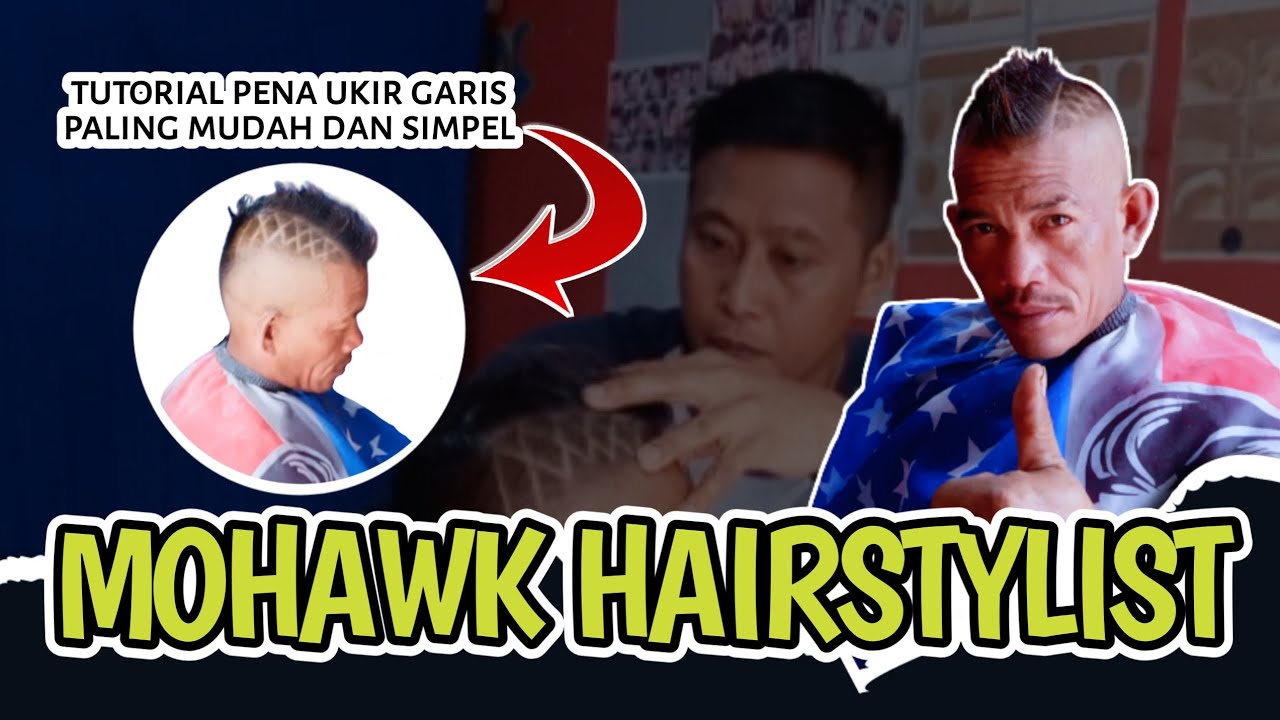 MOHAWK HAIRCUT STYLISH | EPISODE 06 | PANGKAS RECEH OFFICIAL | CHOKY ...