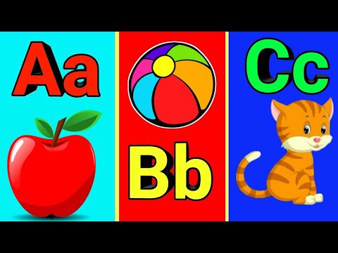 A to Z Capital and Small Letters Abcd | Alphabets Abc for Kids Video ...