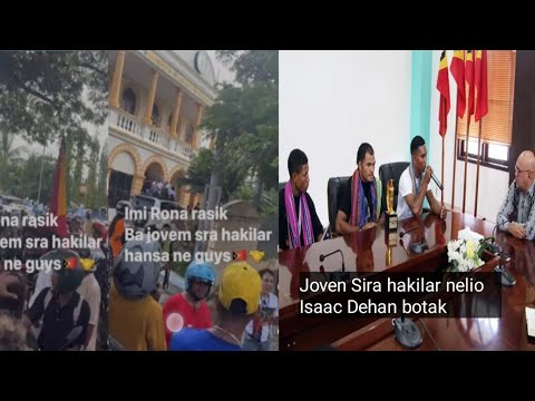 Delio ho Daniel hasoru Ministro Juventude Nelio Isaac, Joven Sira iha ...