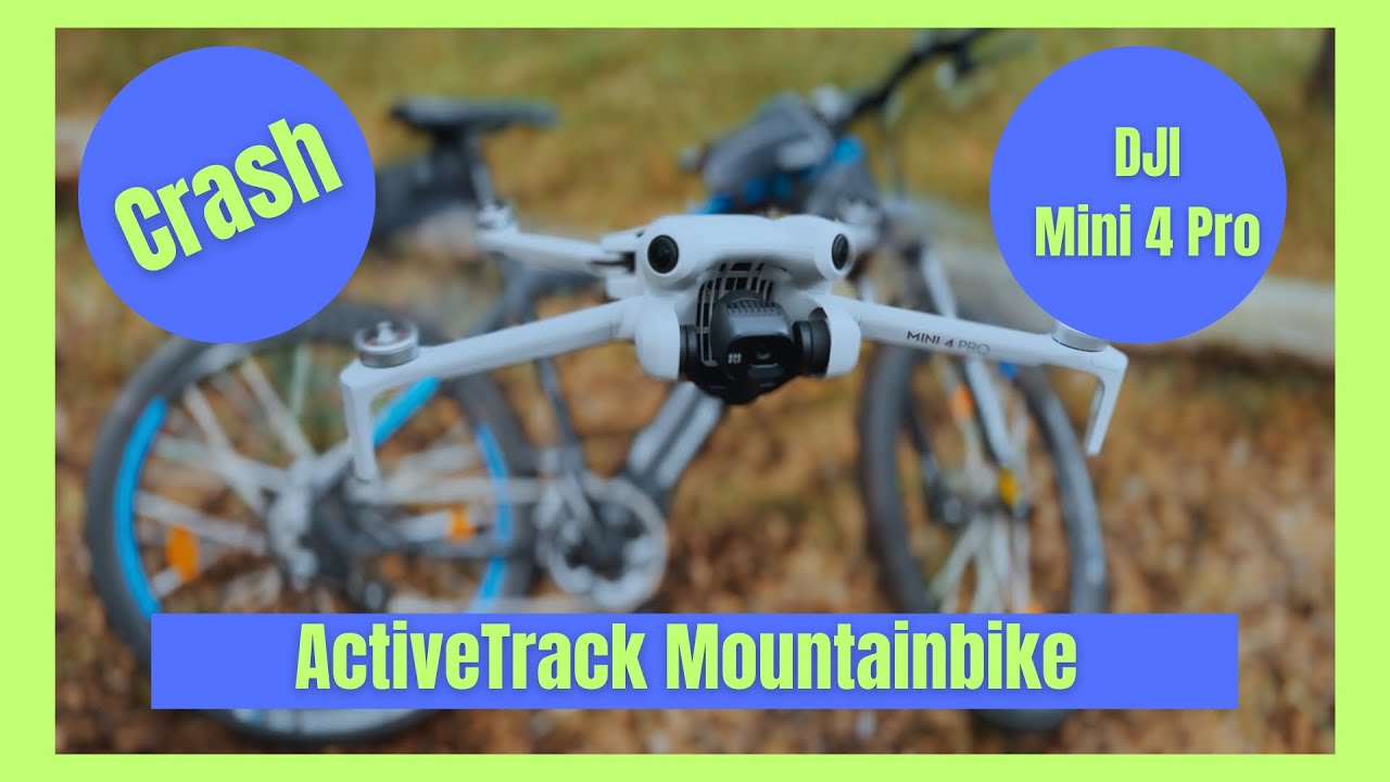 DJI Mini 4 Pro! Crash beim extreme ActiveTrack am MTB im Wald ! - YouTube