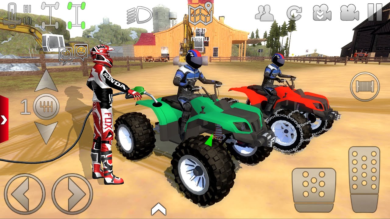 Motor Racing offroad simulator - Dirt Quad Bikes driving offroad #1 ...
