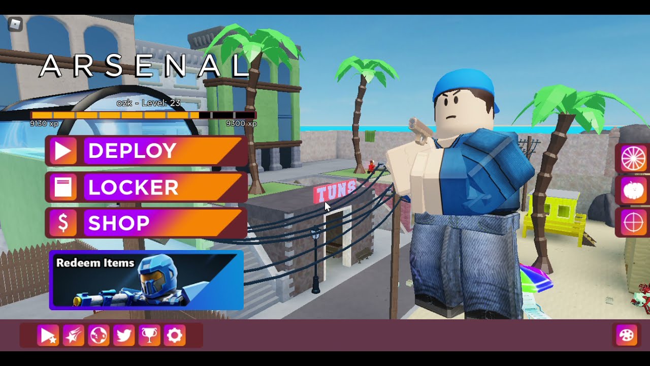 TANQR ARSENAL PC SETTINGS.. Roblox - YouTube