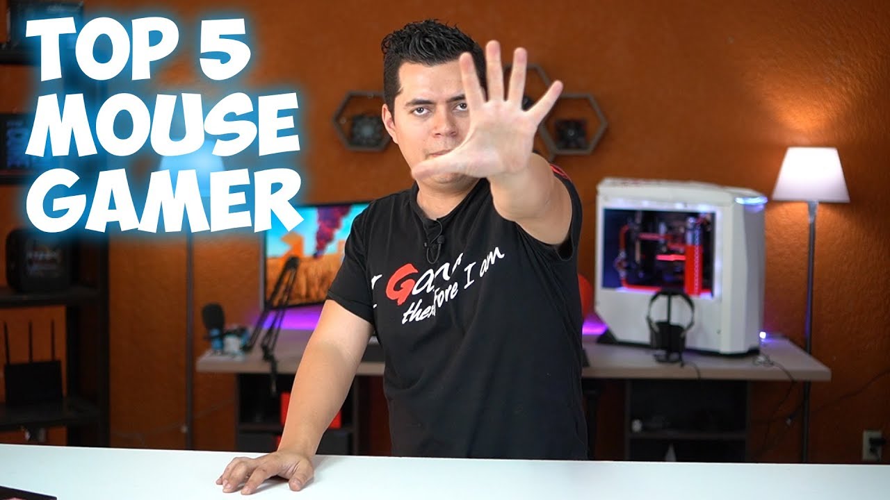 Top 5 Los mejores mouse económicos para Gamers - YouTube