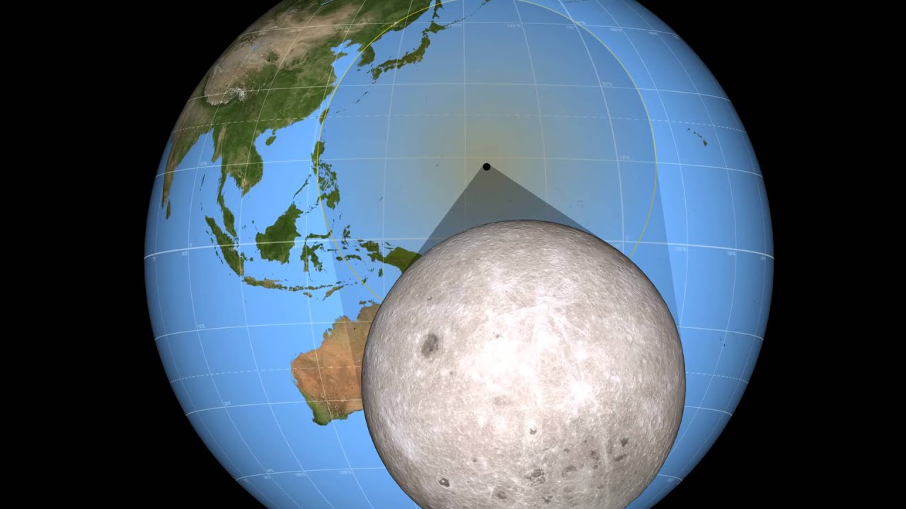 Pathway of March 9, 2016 Total Solar Eclipse | Video - YouTube