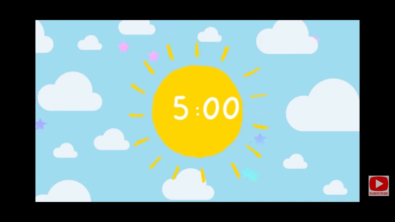 5 Minute Spring, Happy Countdown Timer - YouTube