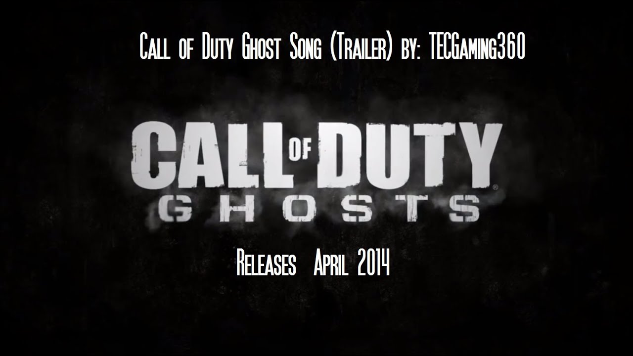 Call of Duty: Ghost Rap Song (Trailer) - YouTube