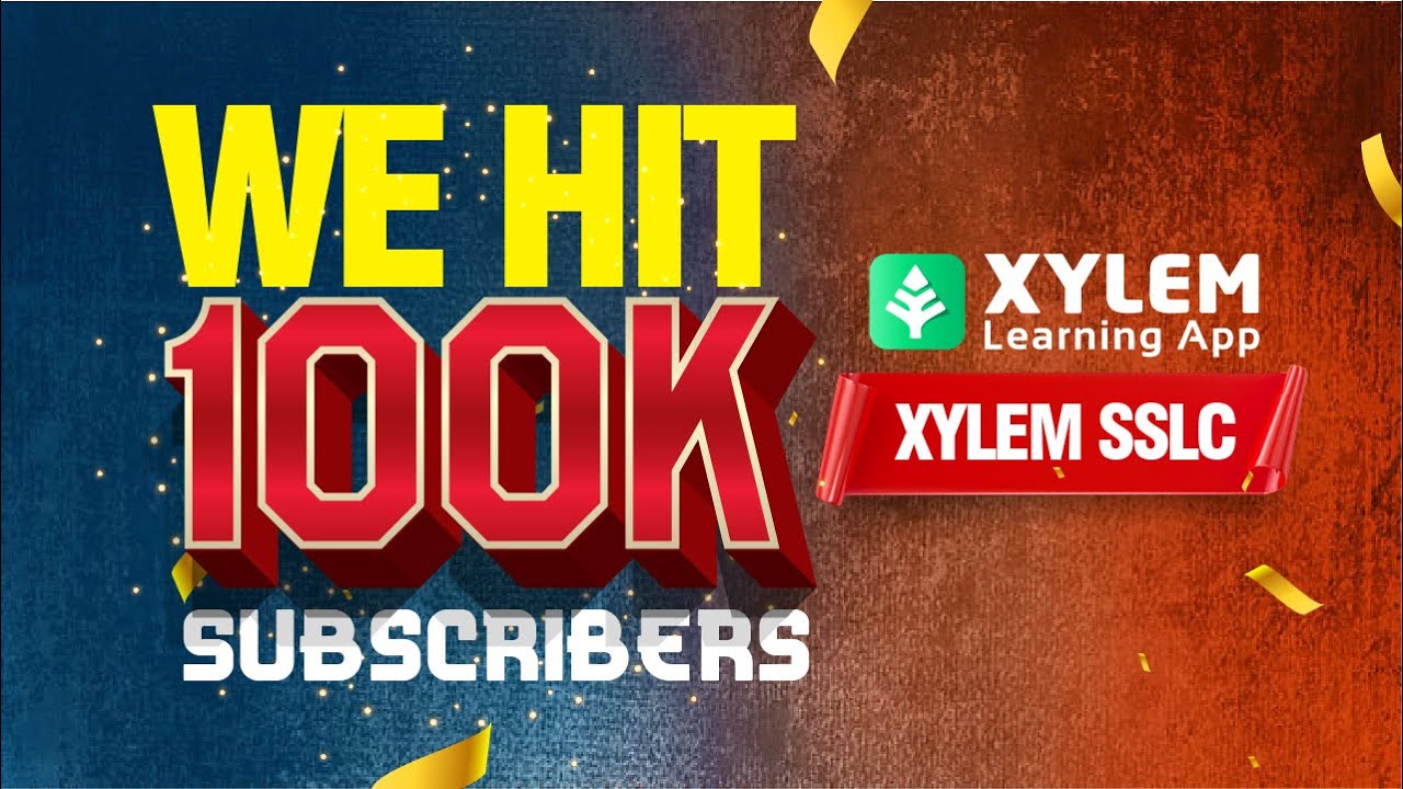 XYLEM SSLC 100 K 💚 - YouTube