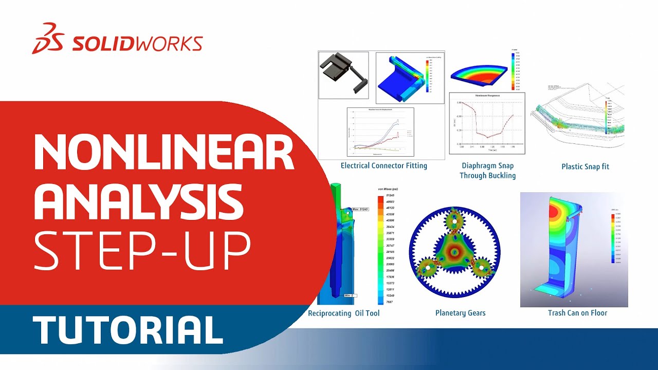 SOLIDWORKS Simulation Step-Up Series: Intro to Nonlinear Analysis - YouTube