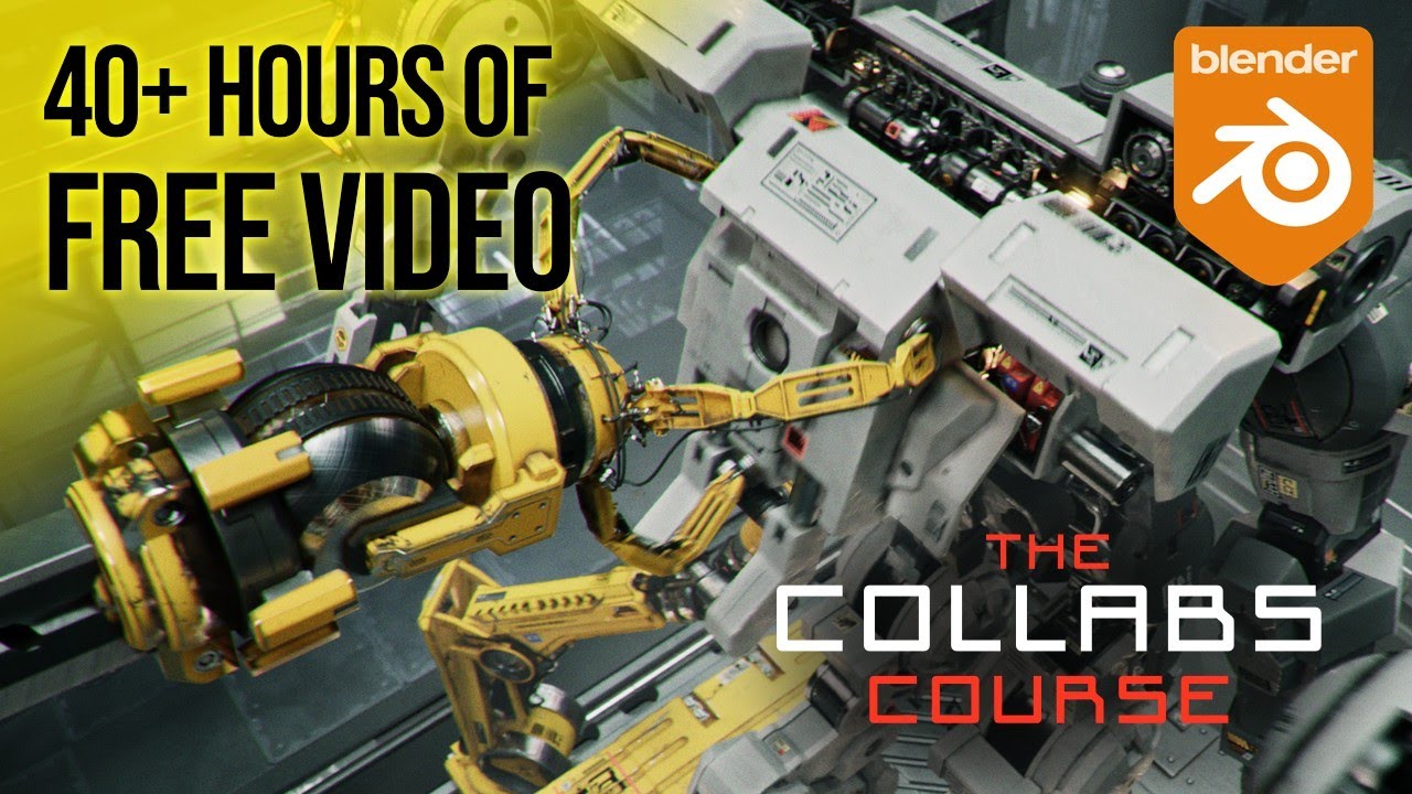 A Raw Look at Collaborative Blender Production | FREE Course Trailer ...