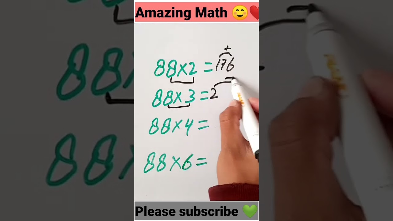 Fast Multiplication Trick | Learn Math Easily #maths #shorts #mathematics - YouTube