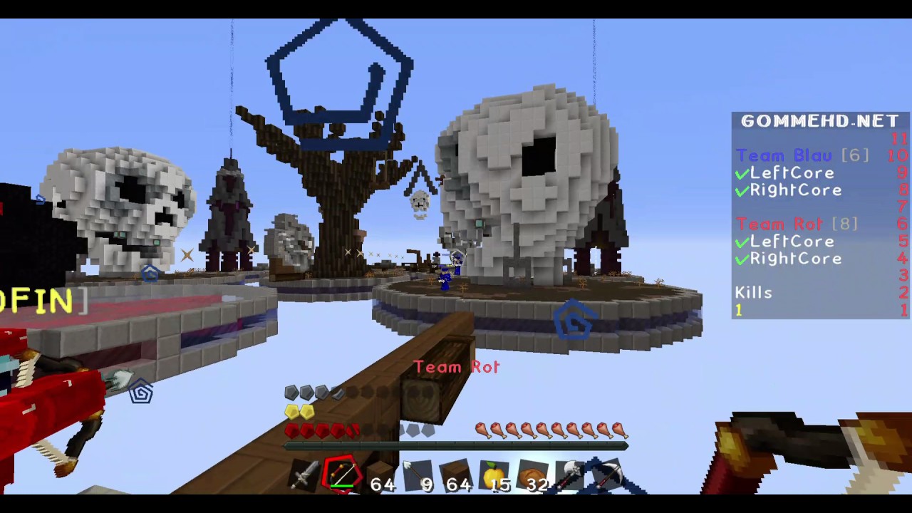 Erste Folge mit Toni :D Minecraft Cores + Skywars Mit TONI - YouTube
