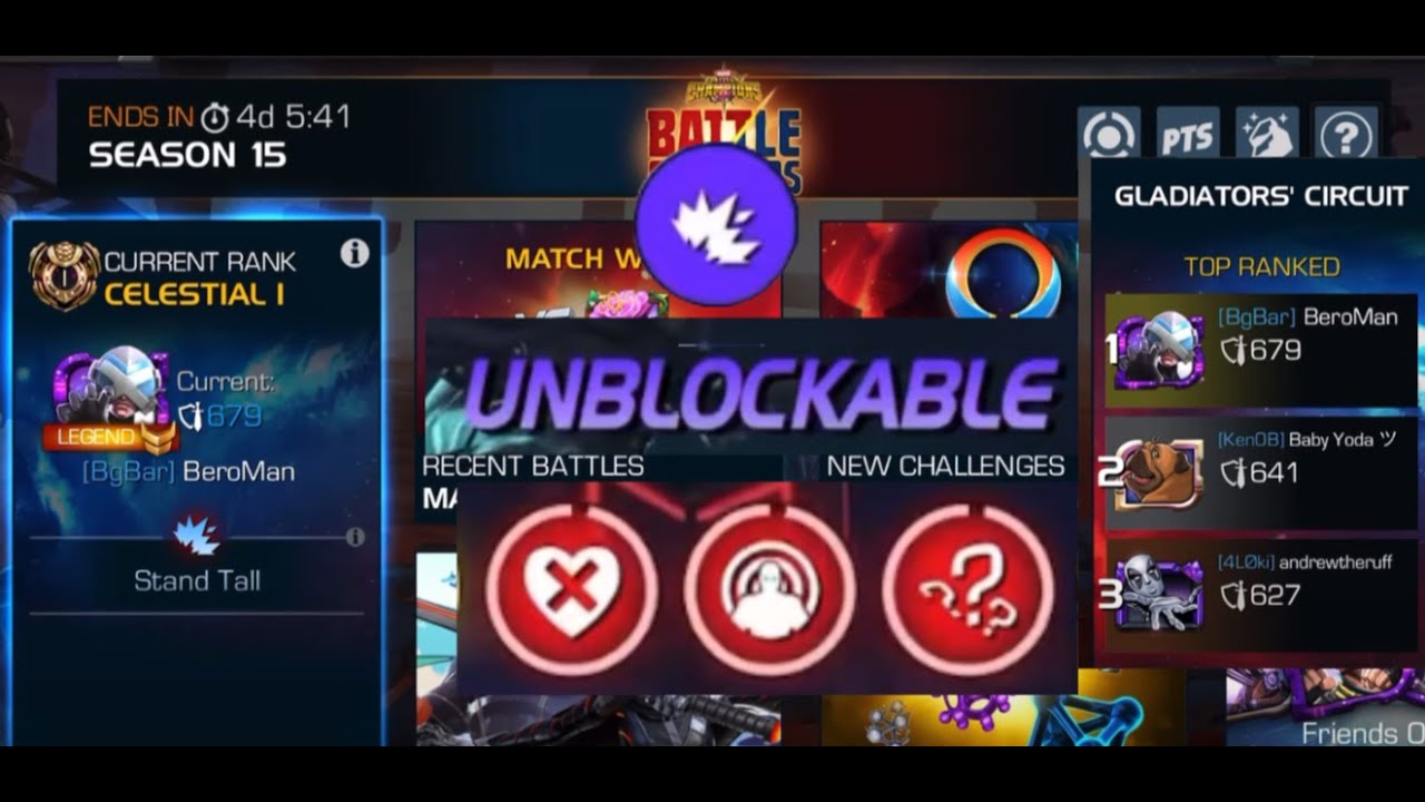 Unblockable, Debuffs Meta 679 Points Highlights - YouTube