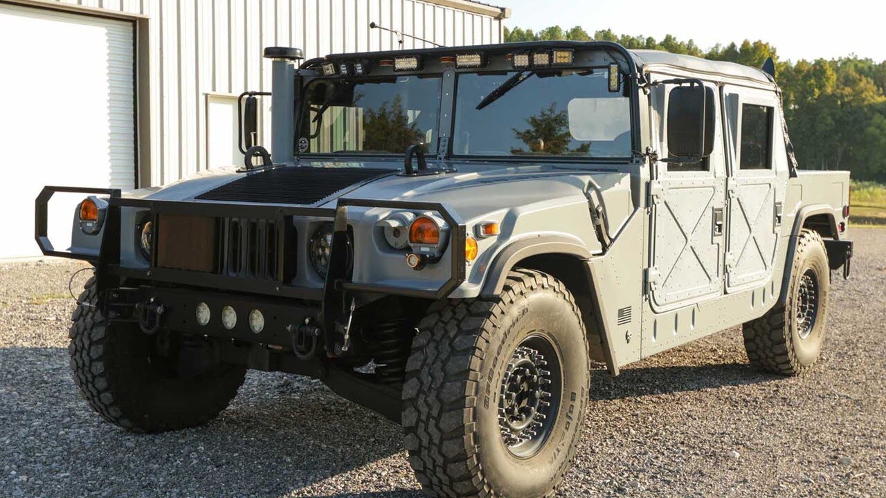 1993 AM General M998 Humvee Walk-around Video - YouTube