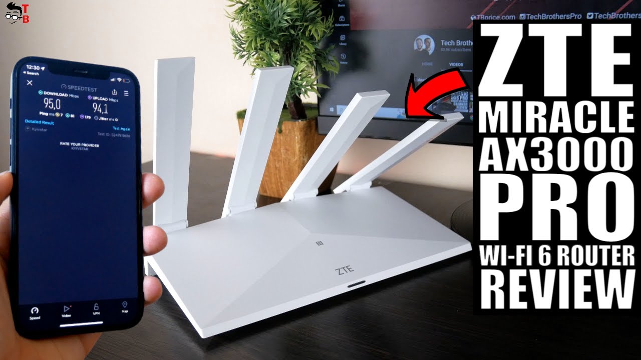 ZTE Miracle AX3000 Pro REVIEW: Wi-Fi 6 3000Mbps Router 2022! - YouTube