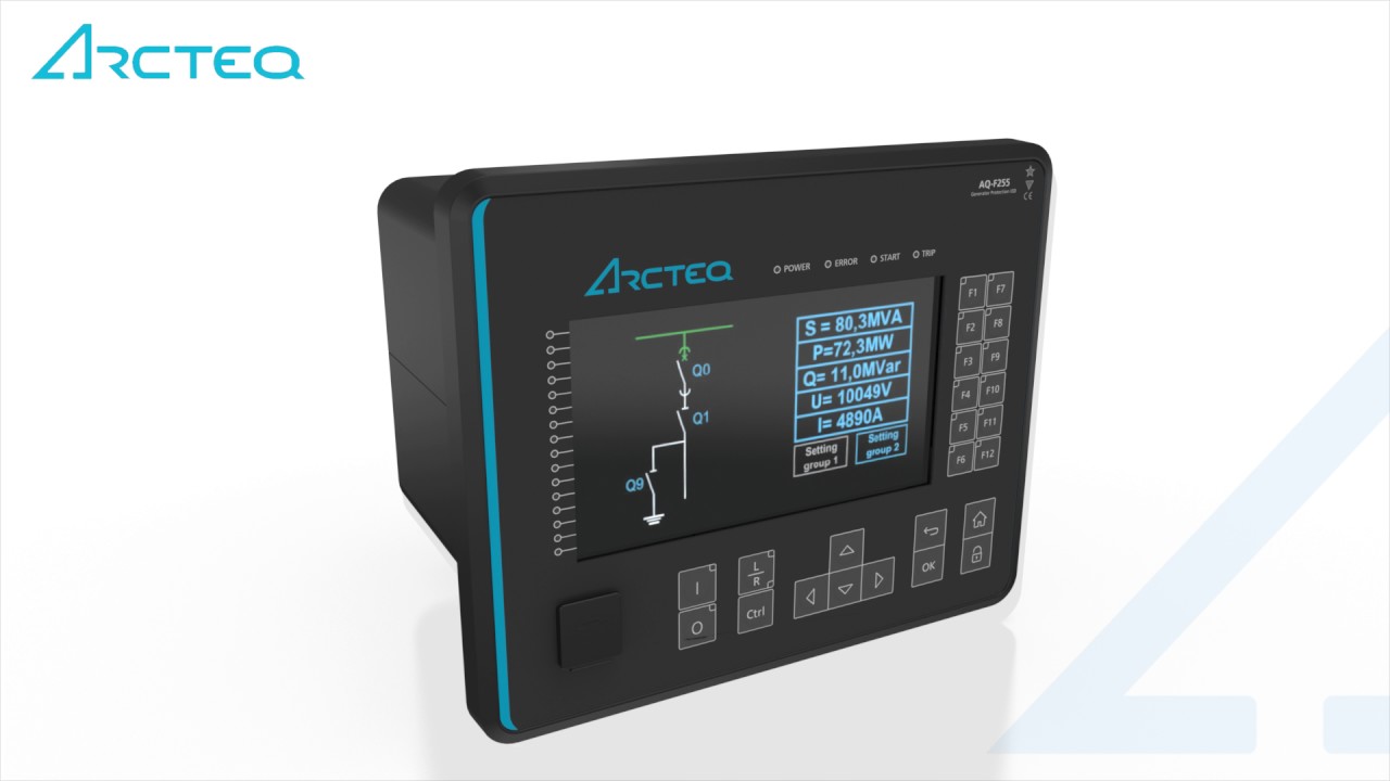 Arcteq AQ-250 Installation - YouTube