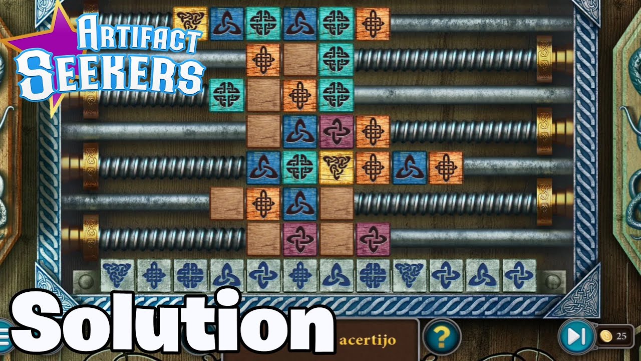 Artifact Seekers - Mini Game Puzzle 62 Light up symbols - Solution ...