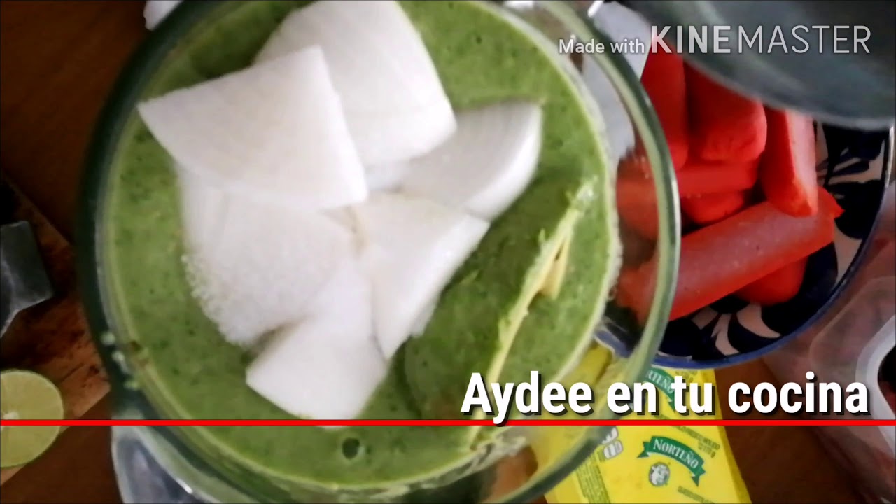 SALSA VERDE ESTILO POLLO LOCO - YouTube