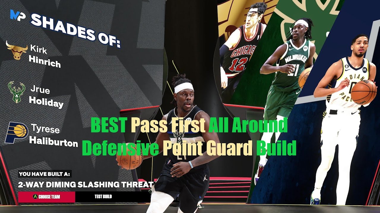 BEST Pass First All Around Defensive Point Guard Build! | 2-Way Diming ...