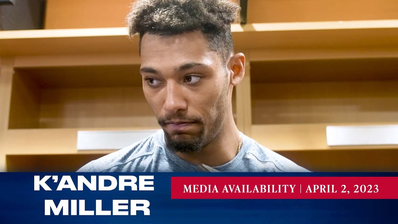 New York Rangers: K'Andre Miller Postgame Media Availability | Apr. 2 ...