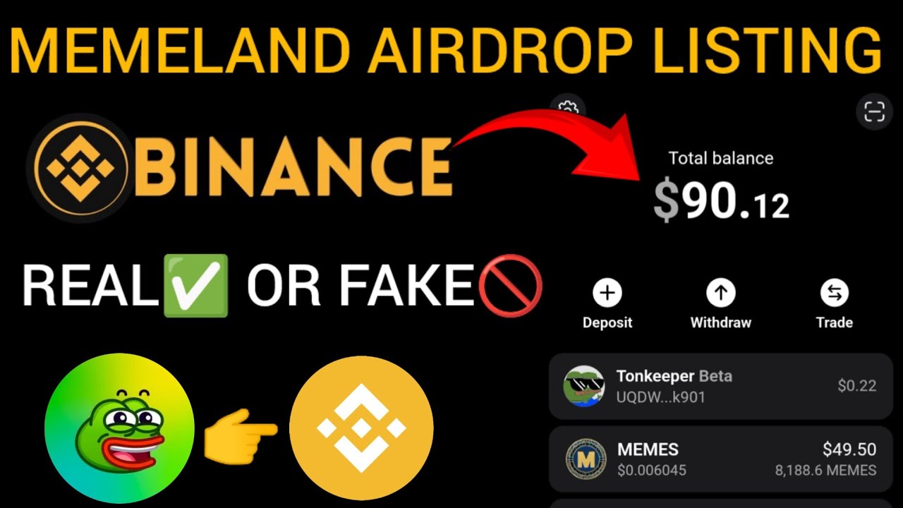 Memeland Airdrop | Memeland listing in binance | Memeland Mining bot ...
