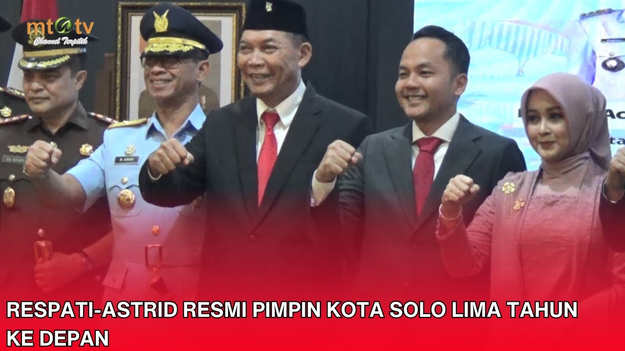 RESPATI ASTRID RESMI PIMPIN KOTA SOLO LIMA TAHUN KE DEPAN - YouTube