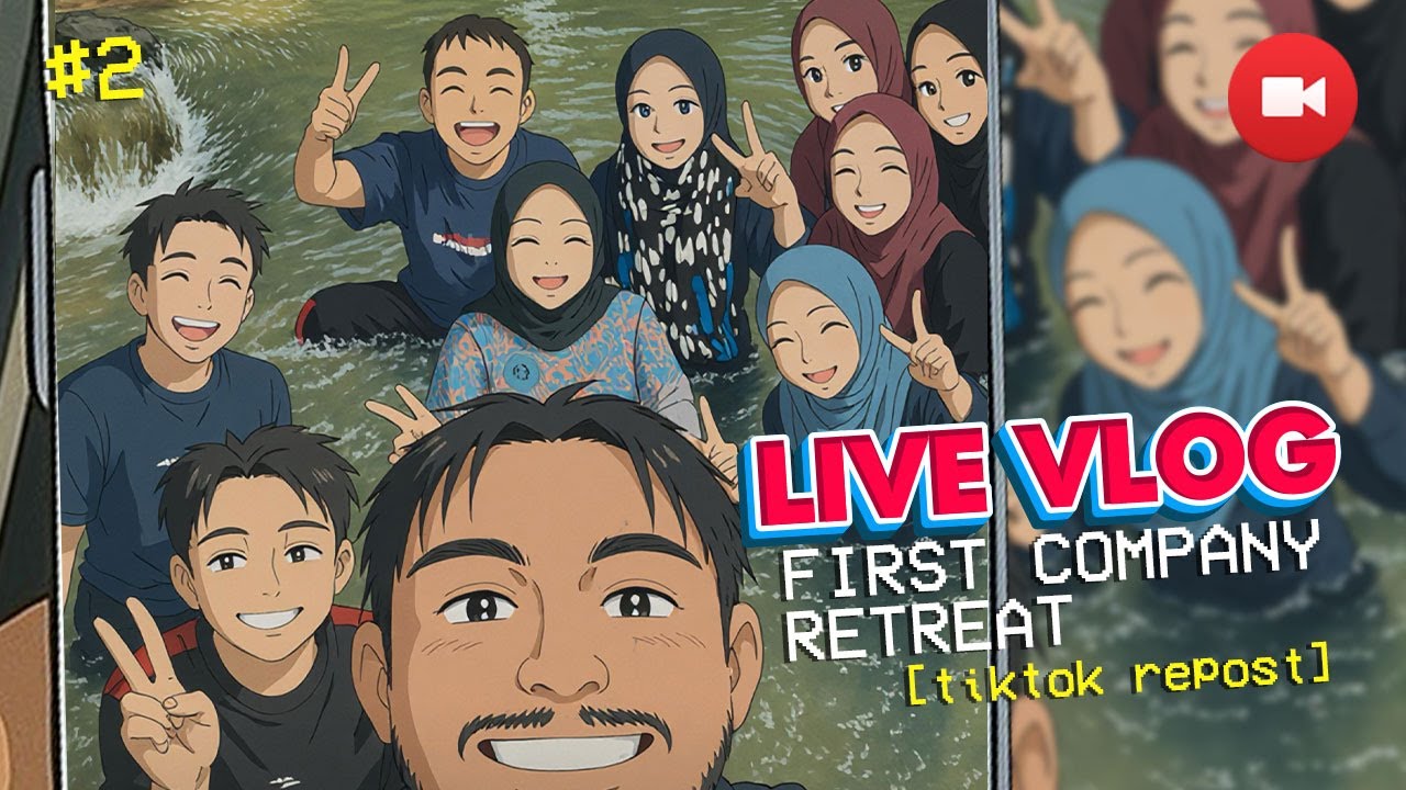 FIRST COMPANY RETREAT! (tiktok repost) | Live Vlog #2 - YouTube
