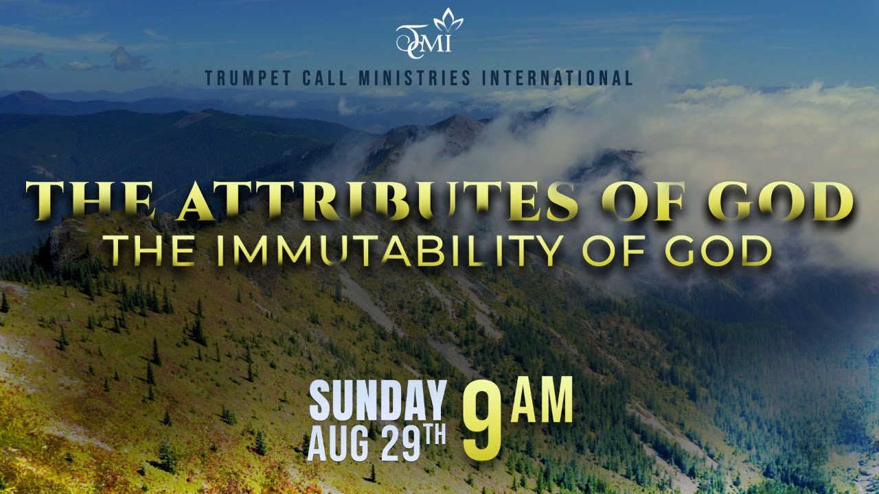 Sunday August 29th 2021 || The Attributes of God Pt 2 || With Apostle ...