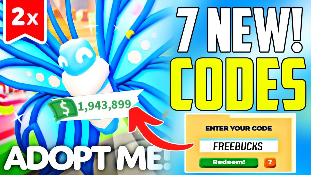 *NEW UPDATE* WORKING CODES FOR ADOPT ME IN JULY 2024 - ROBLOX ADOPT ME ...