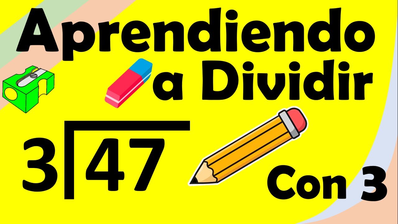 aprende a dividir con el 3 paso a paso - YouTube